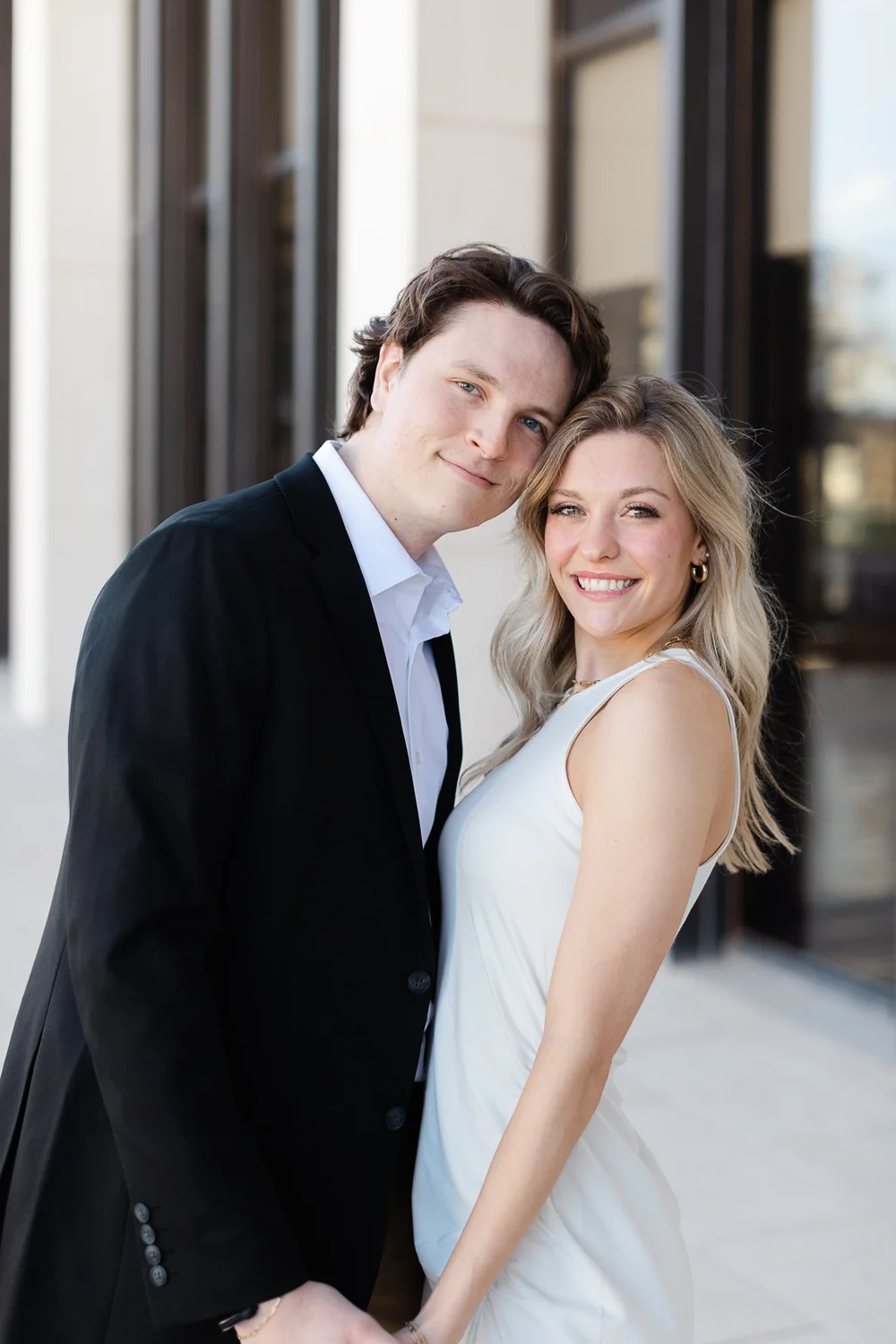 Logan + Sydney | Springtime Engagement Pictures in Downtown Amarillo ...