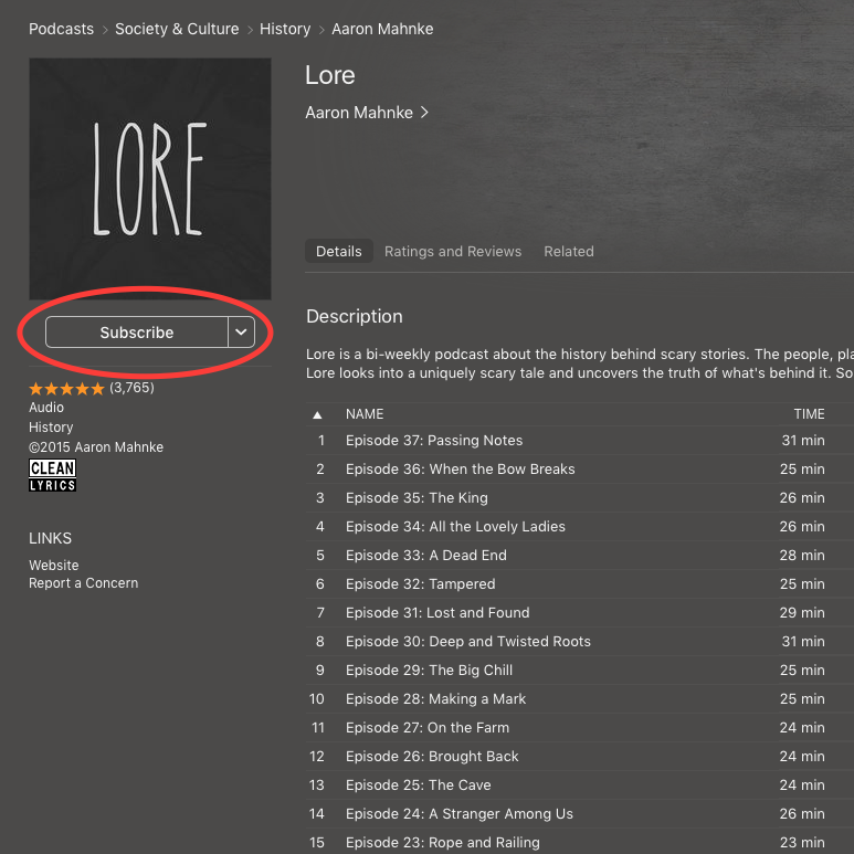 How to Listen — Lore