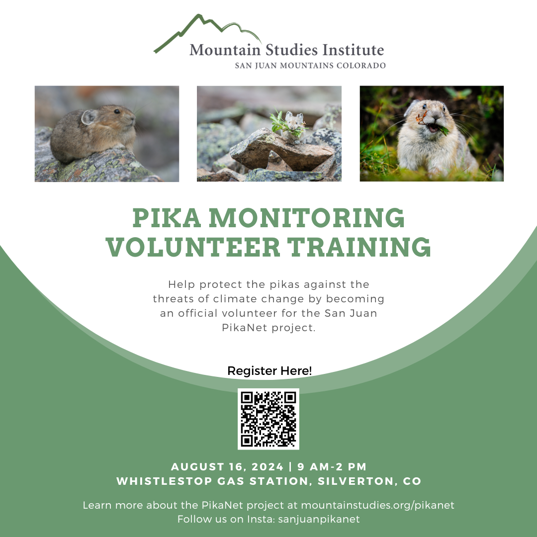PikaNet — Mountain Studies Institute