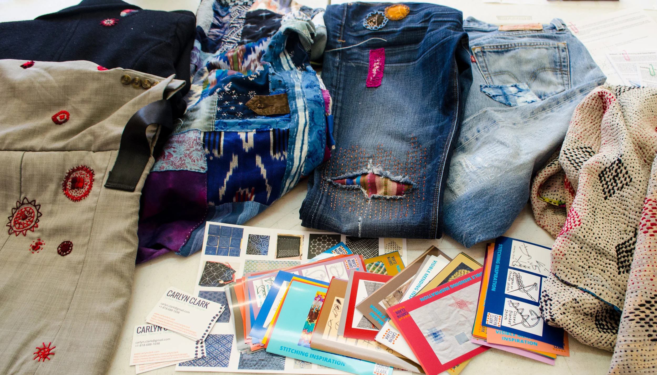 Make Do and Mend: A Sashiko, Embroidery and Visible Mending Workshop ...