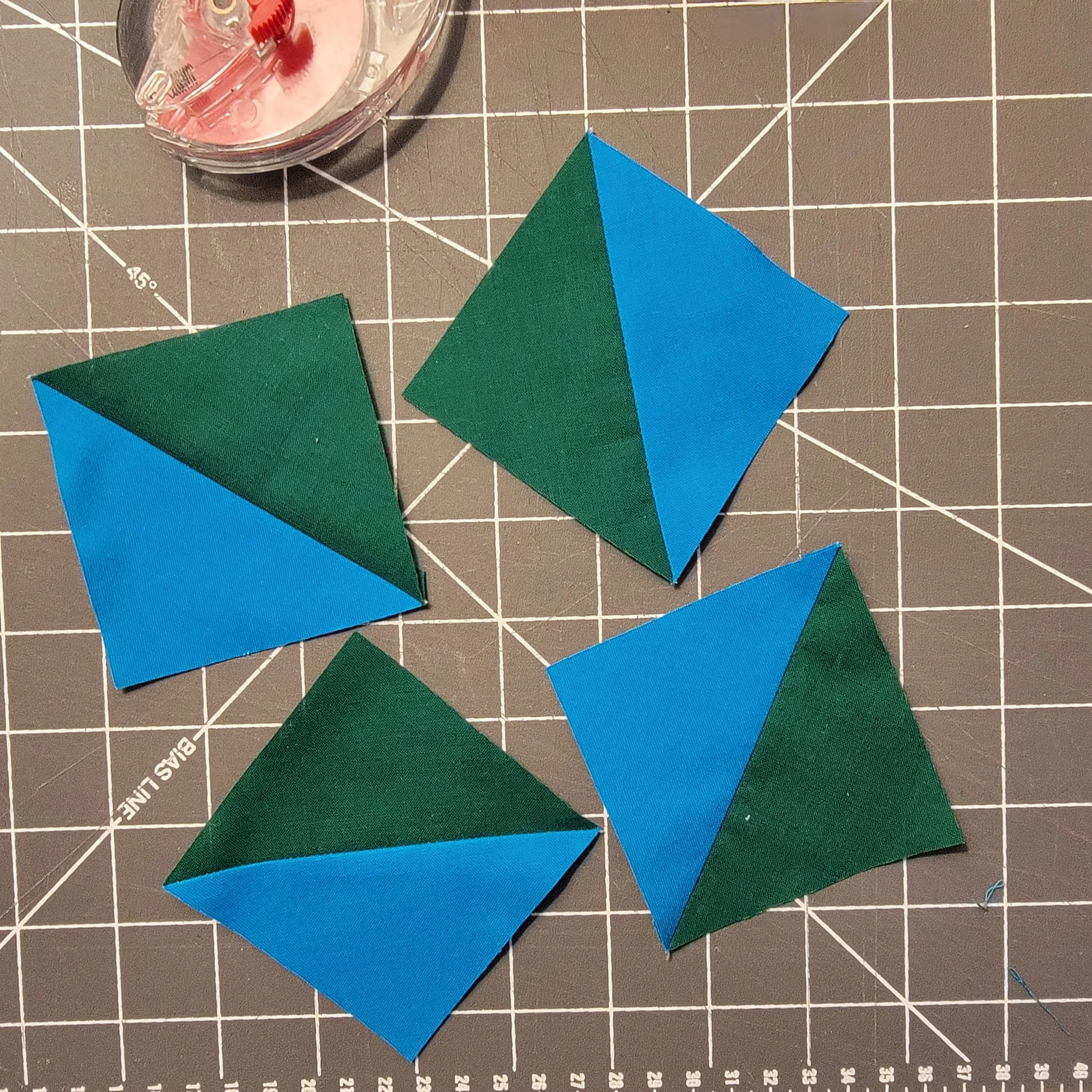 Easy Half Square Triangles — Carlyn Clark
