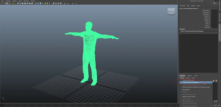 Retopology tools in Maya 2014 — xuan prada
