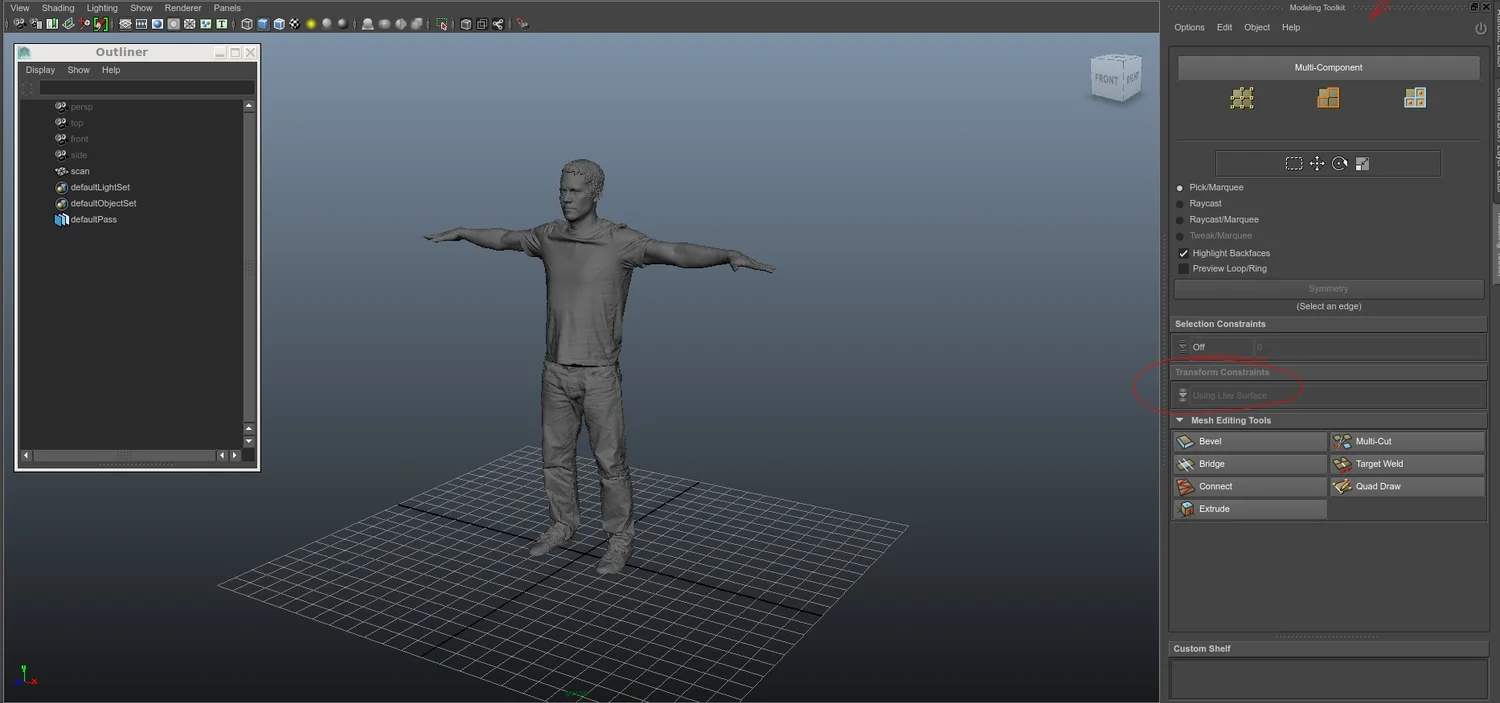 Retopology tools in Maya 2014 — xuan prada
