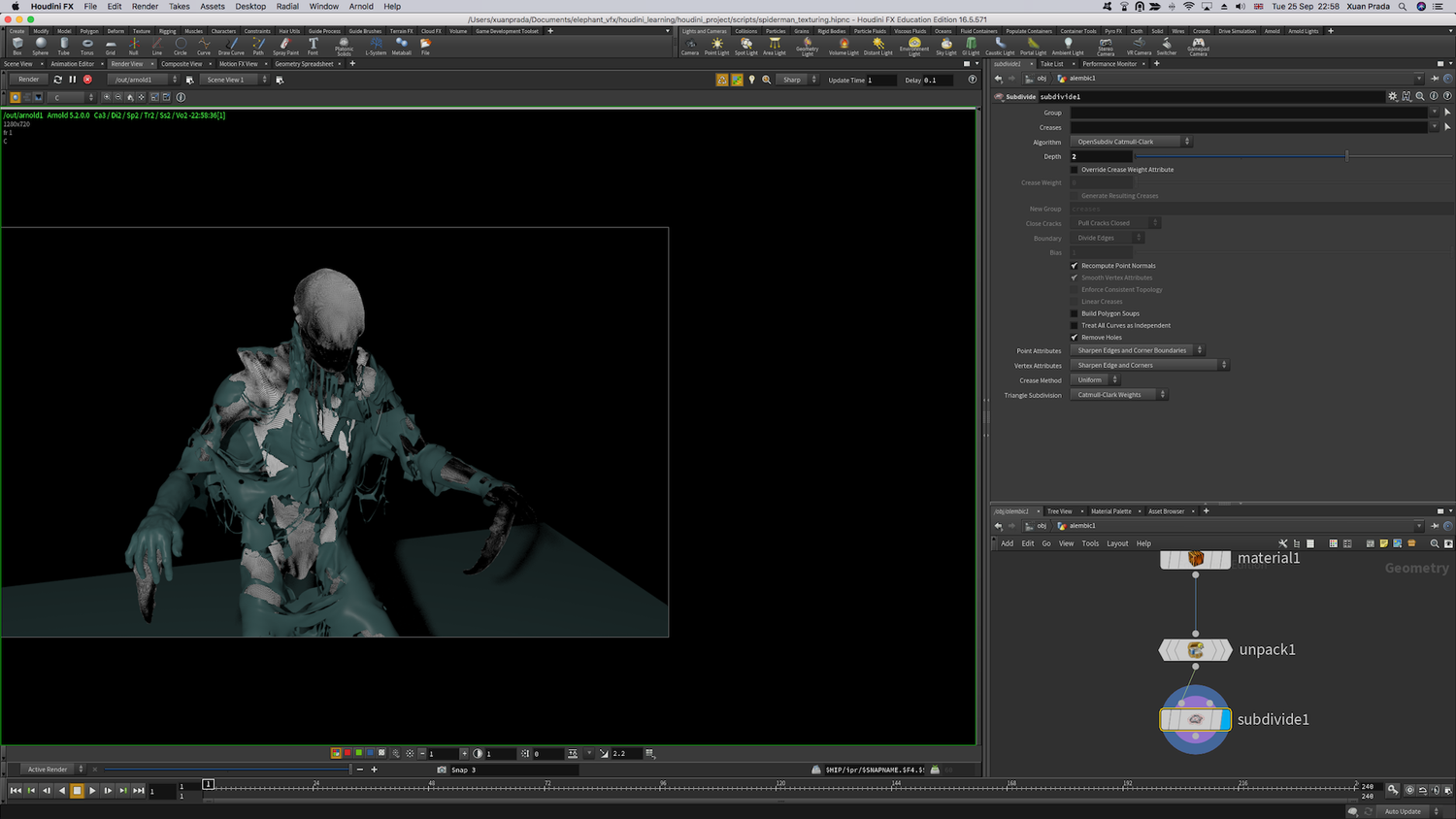 Houdini as scene assembler part 03 — xuan prada