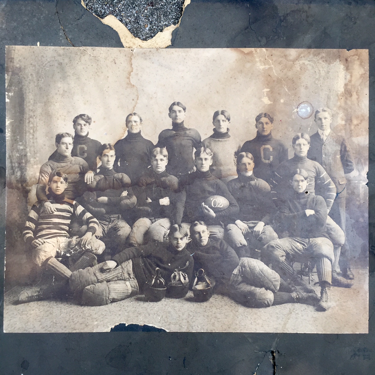 1902 Football Team Photo — Omniterrum