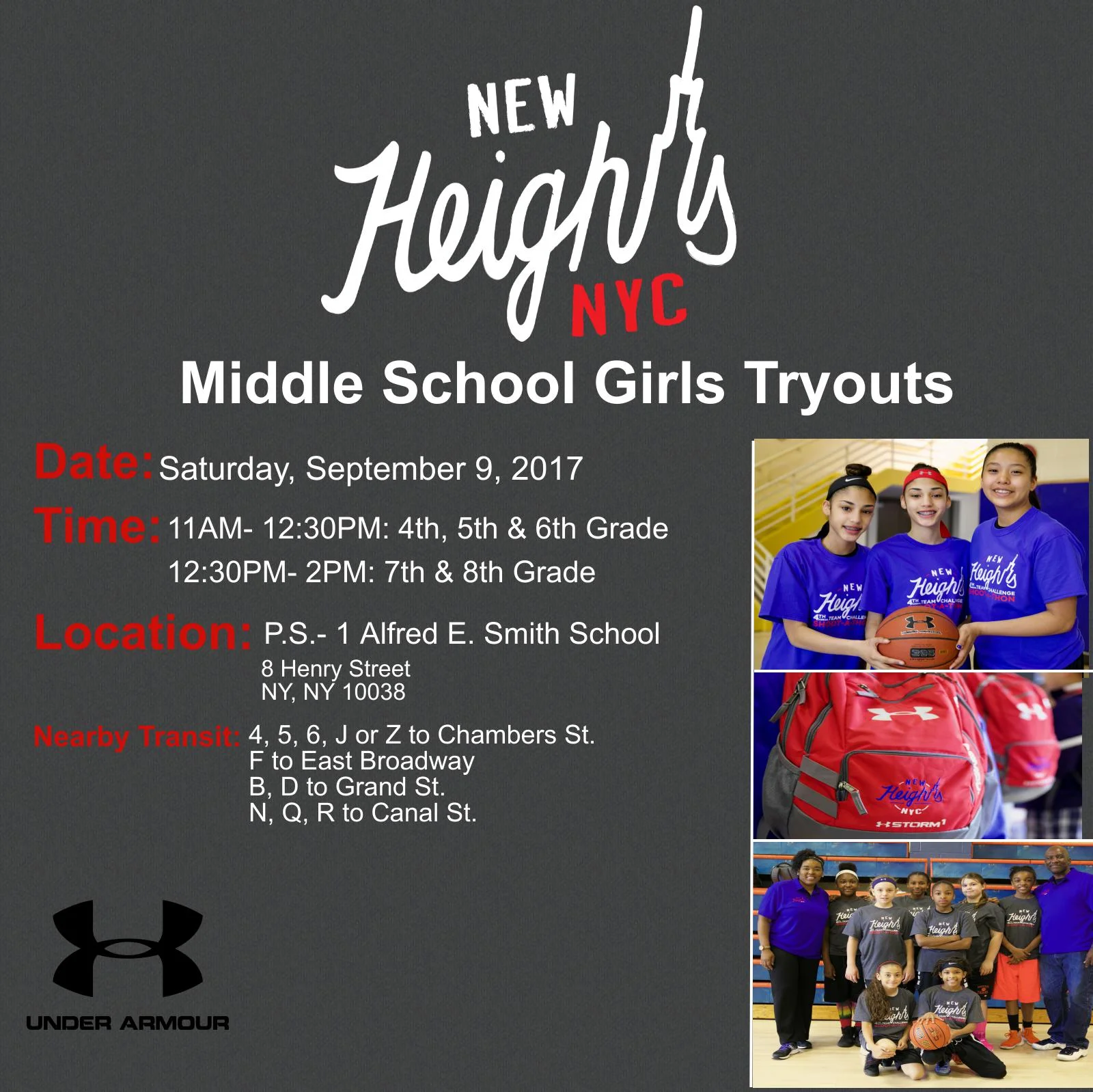 Girls MS Tryouts — New Heights Youth, Inc.