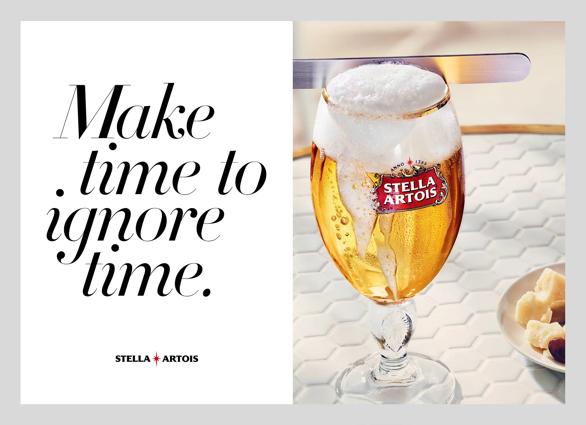 Stella Artois Magazine Ad