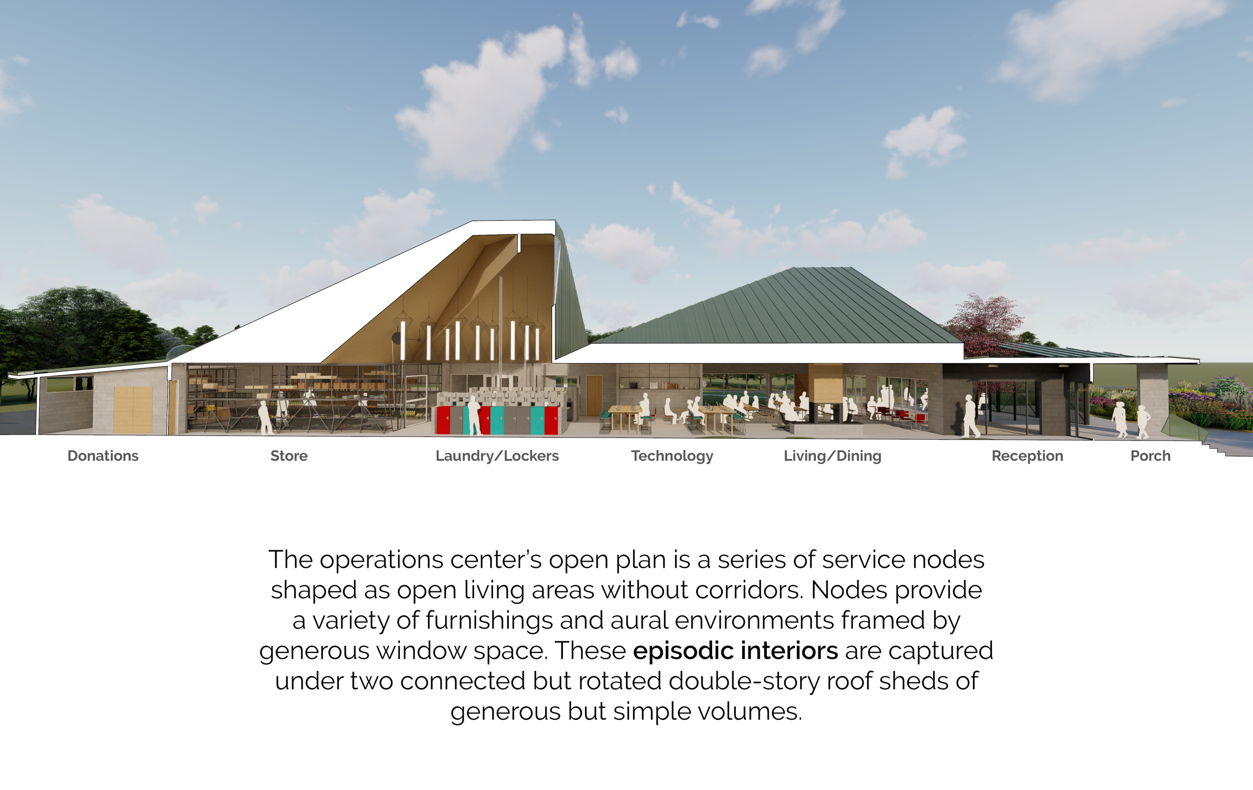 7Hills Homeless Day Center — University of Arkansas Community Design Center