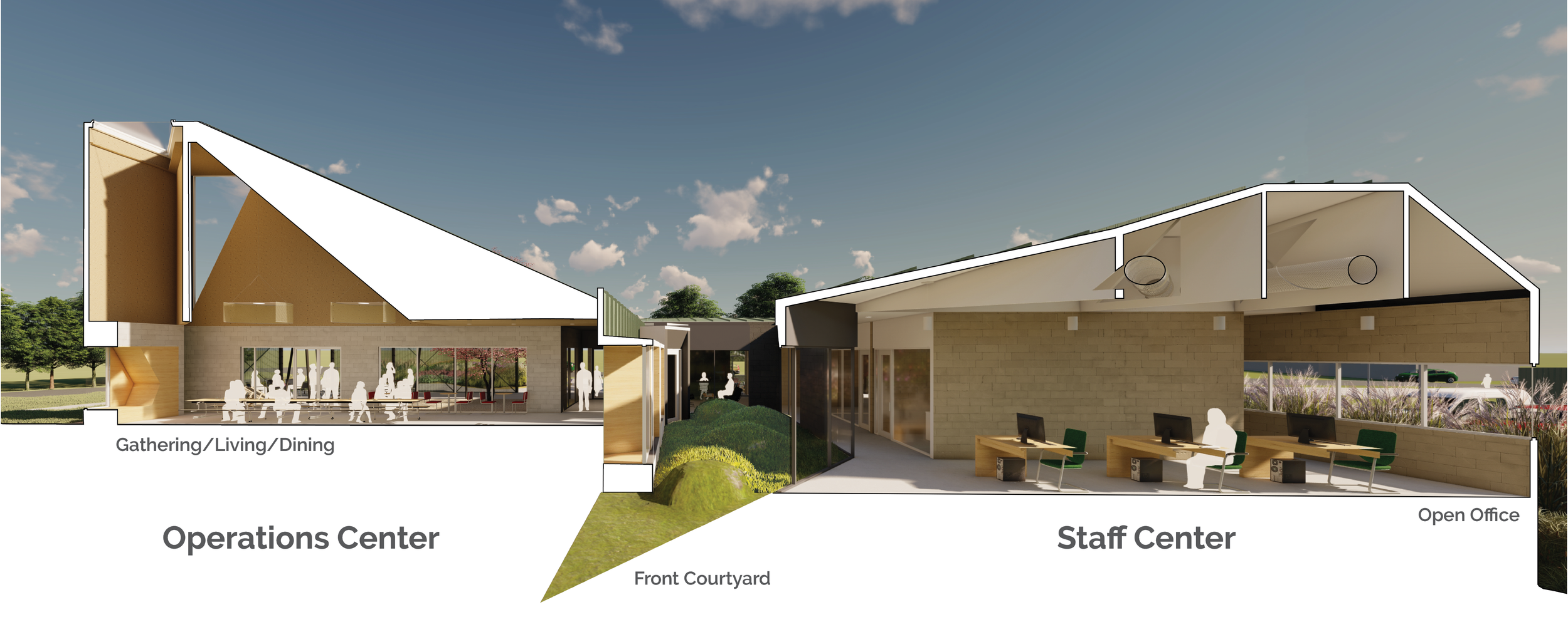 7Hills Homeless Day Center — University of Arkansas Community Design Center