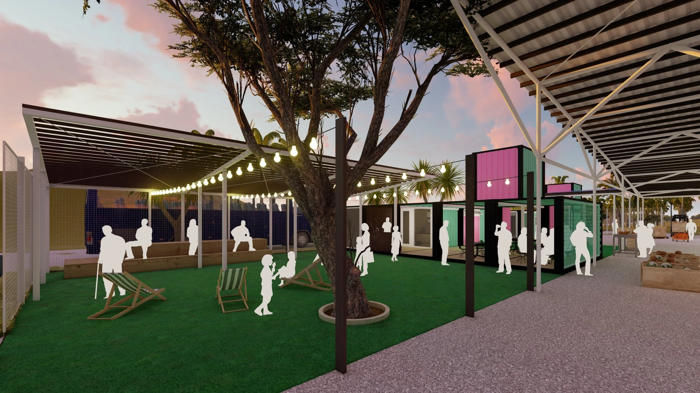 Hawaii Base Yard Prototype — University of Arkansas Community Design Center