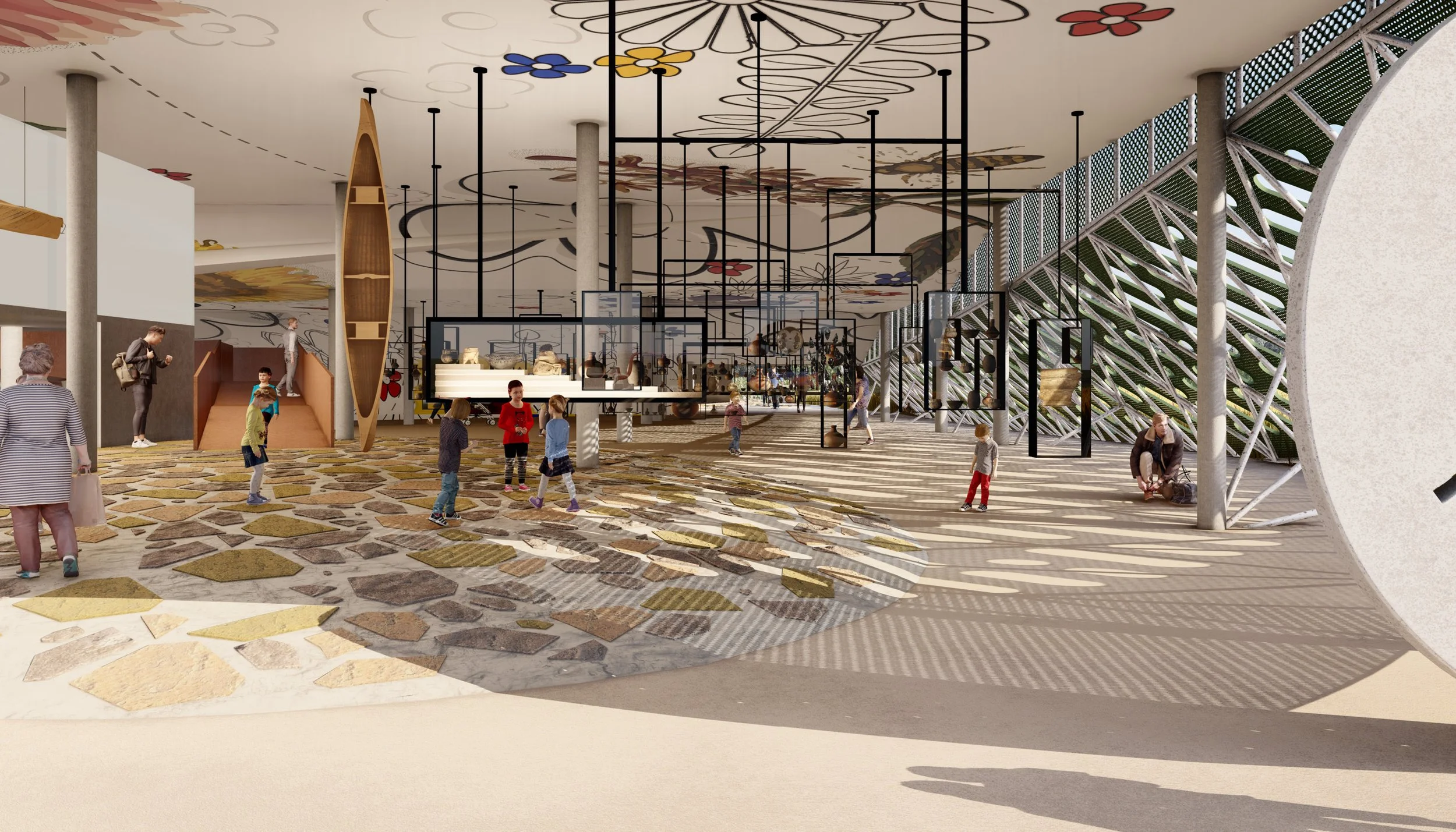 Riverine Commons and Institute Framework Plan — University of Arkansas ...