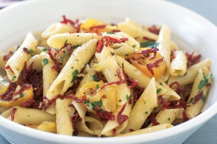 Crispy Salami Pasta — Lewis & Son