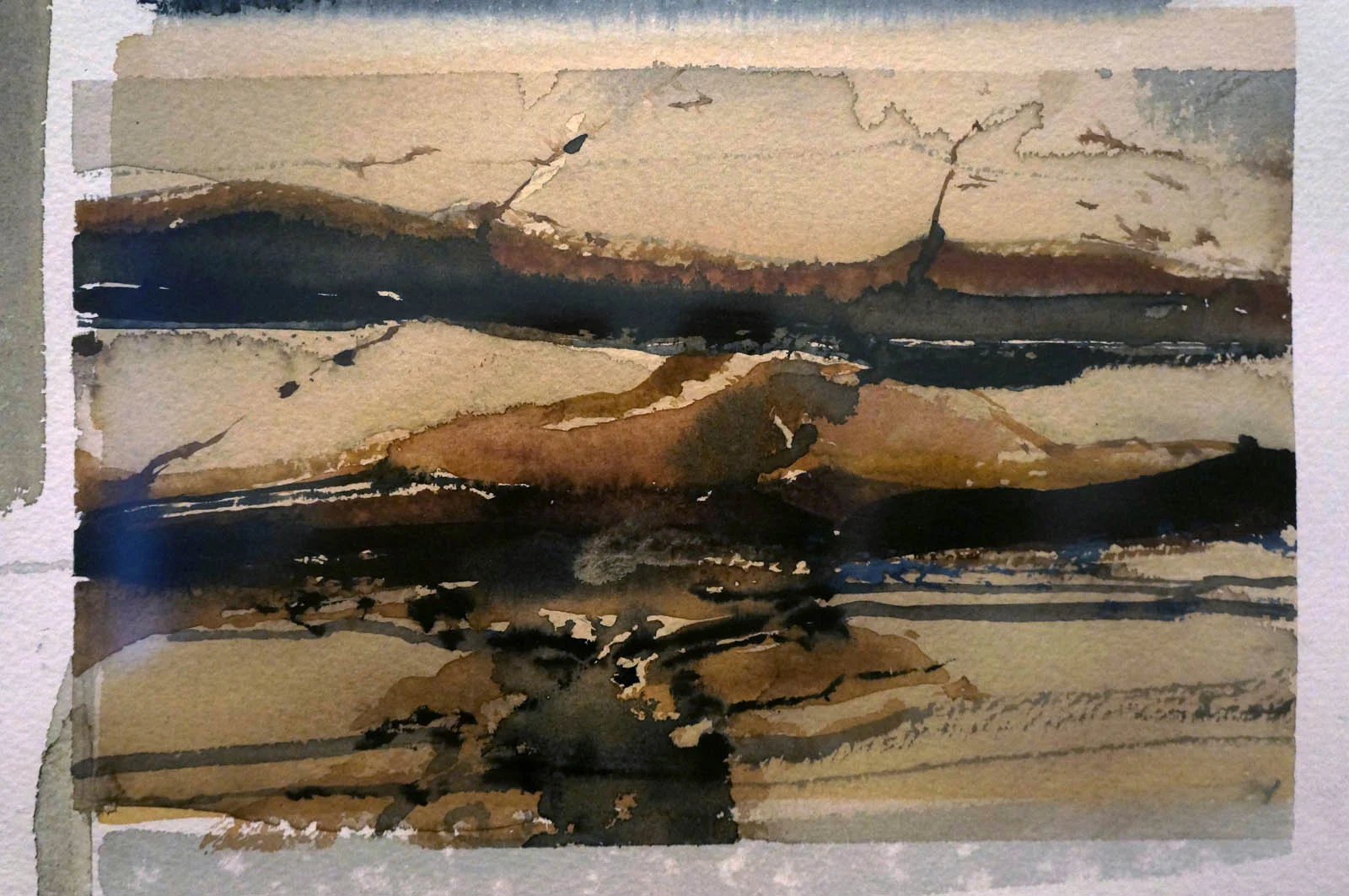 Lars Lerin at the Nordic Watercolor Museum. — Timothy Atkins