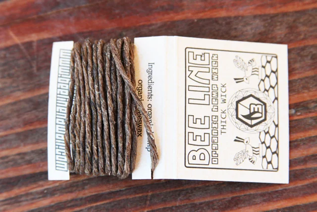 THICK - Hemp Wick Pack — Bee Line Hemp Wick® | The World's First ...