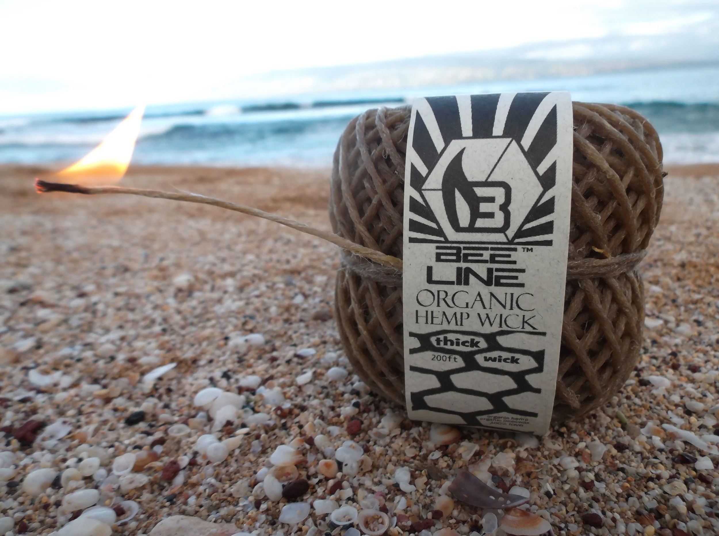 THICK - Hemp Wick Ball — Bee Line Hemp Wick® | The World's First ...
