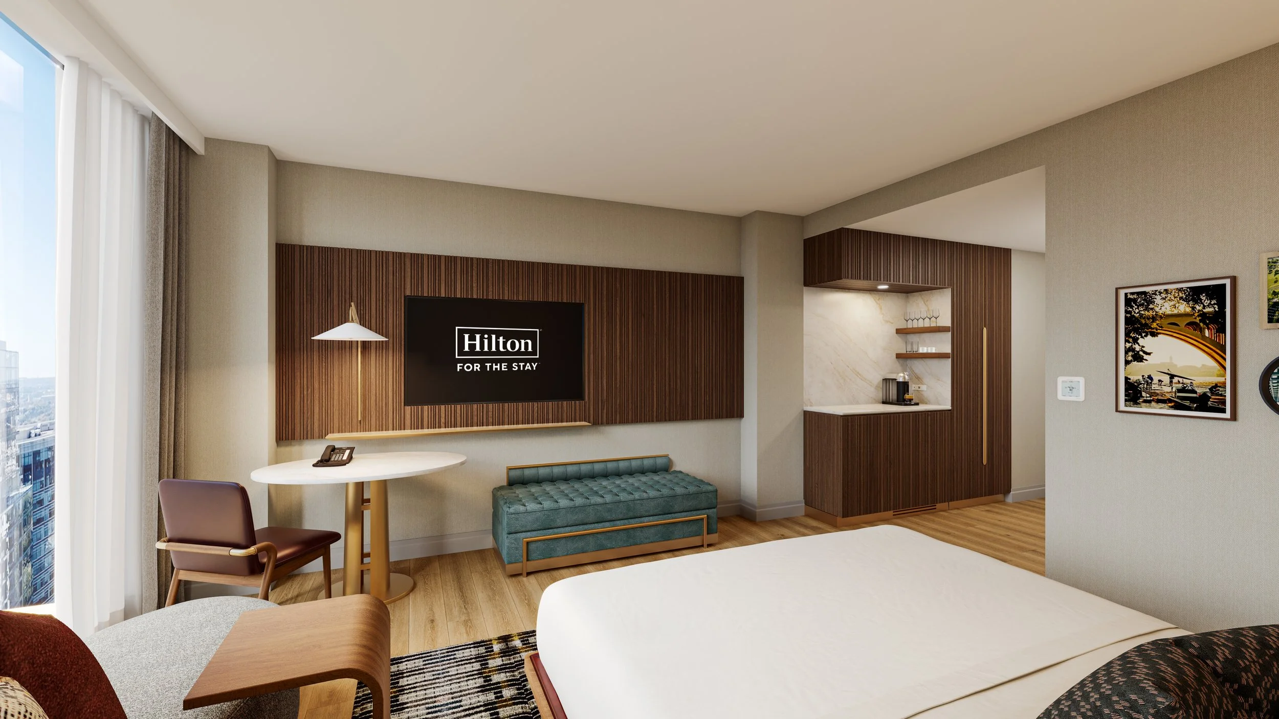 HILTON AT THE KEY, ARLINGTON-ROSSLYN — BLUR Workshop