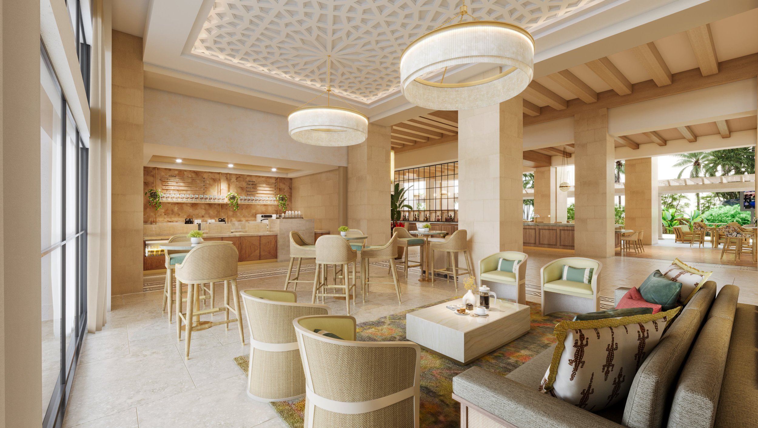 LOBBY RENOVATION AT GAYLORD PALMS — BLUR Workshop