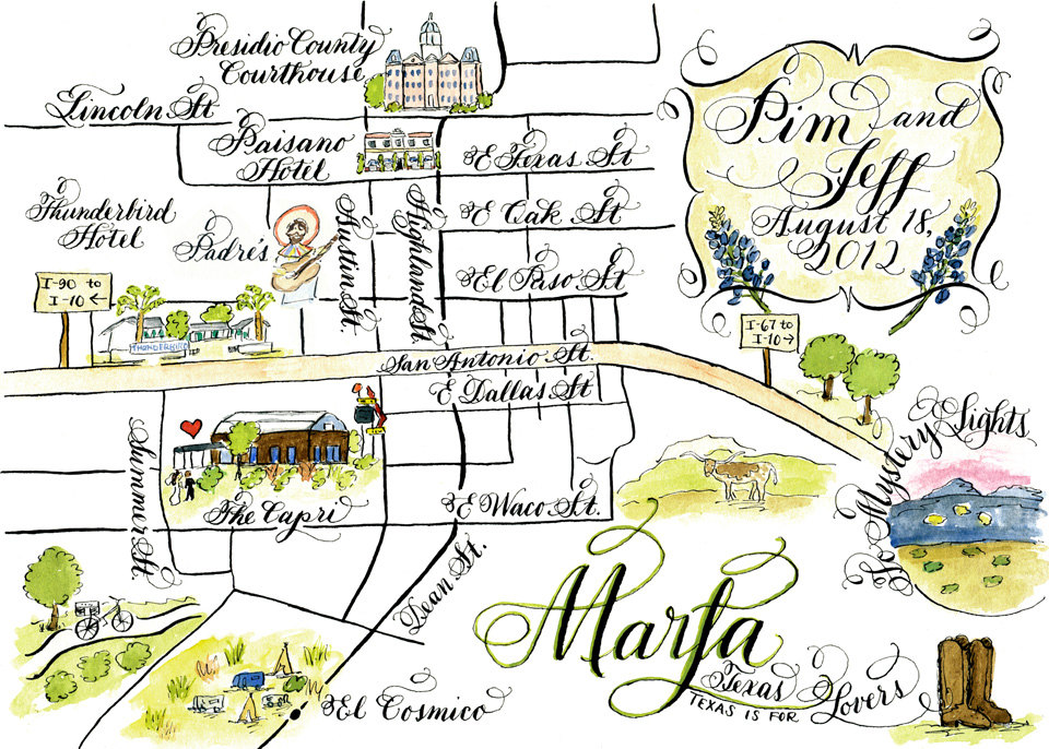 Watercolor Map Diy