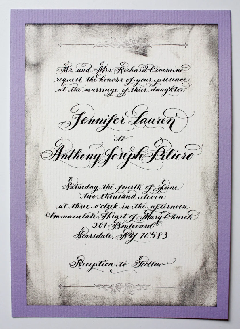 Handwritten wedding invitations 60 photos - Astyledwedding.com