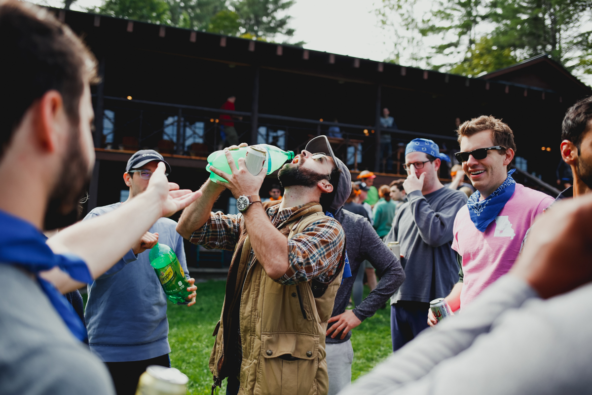Sarah and Michael's Action-Packed Camp Wedding at Ohana Family Camp in ...