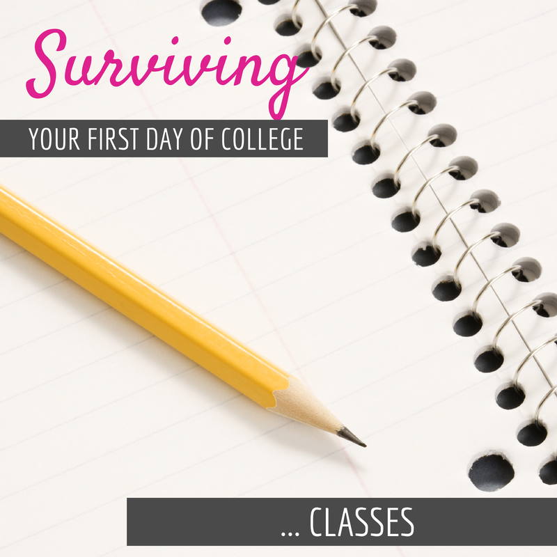 Surviving Your First Day of College... Classes — Alex Marie