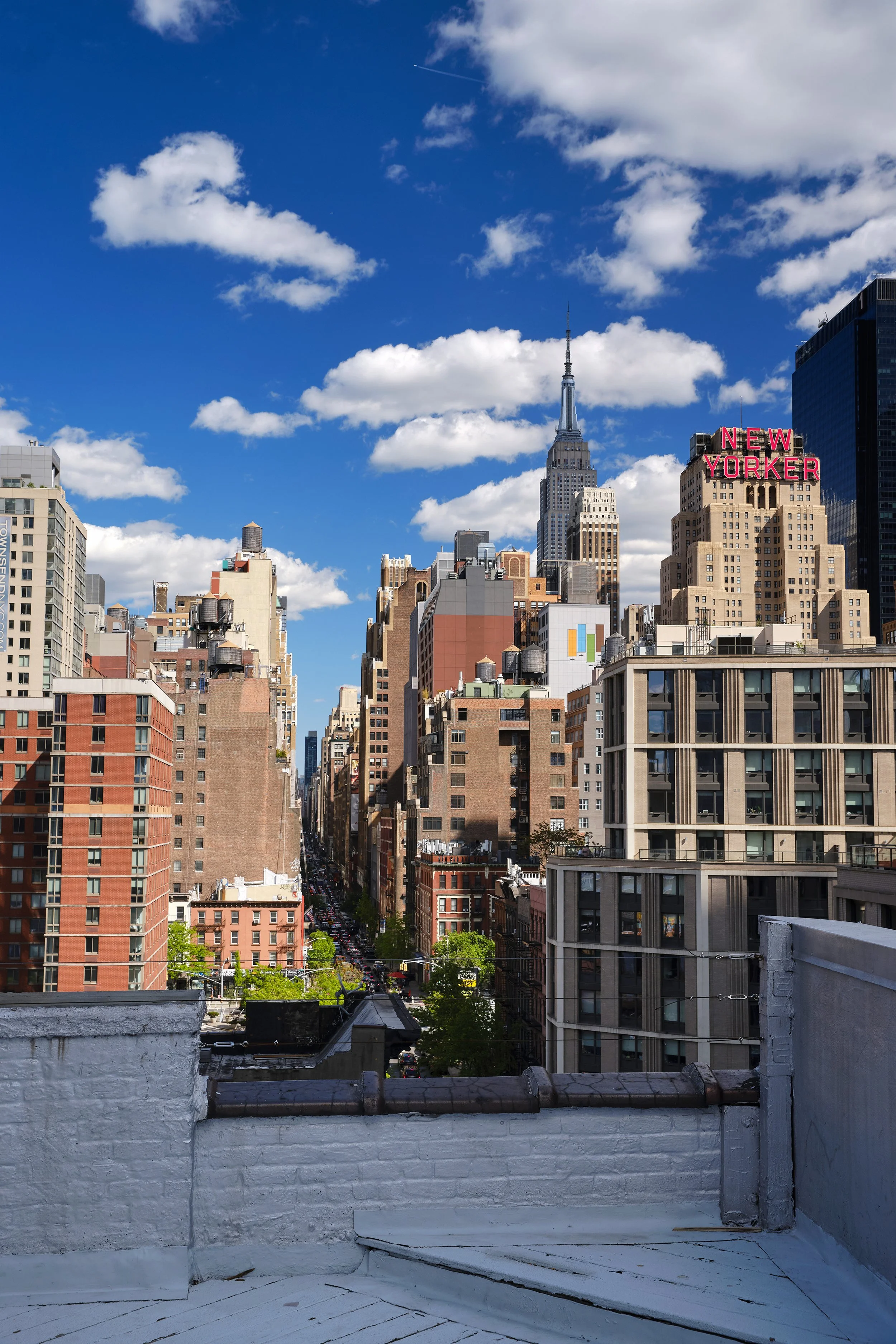 Building Rooftop View