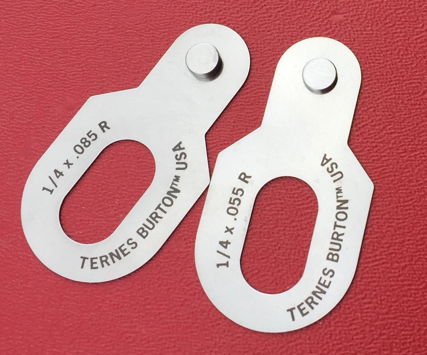 Register Pins — Ternes Burton Co. - Register Pins, Stripping Tabs