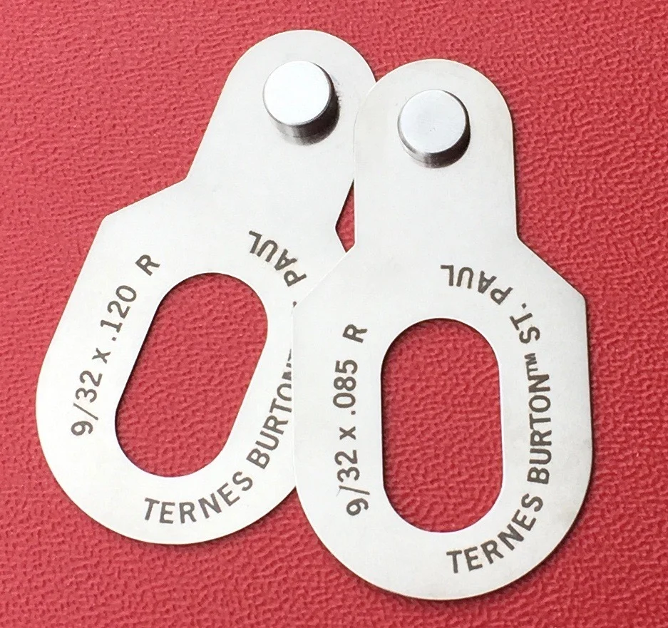 Register Pins — Ternes Burton Co. - Register Pins, Stripping Tabs