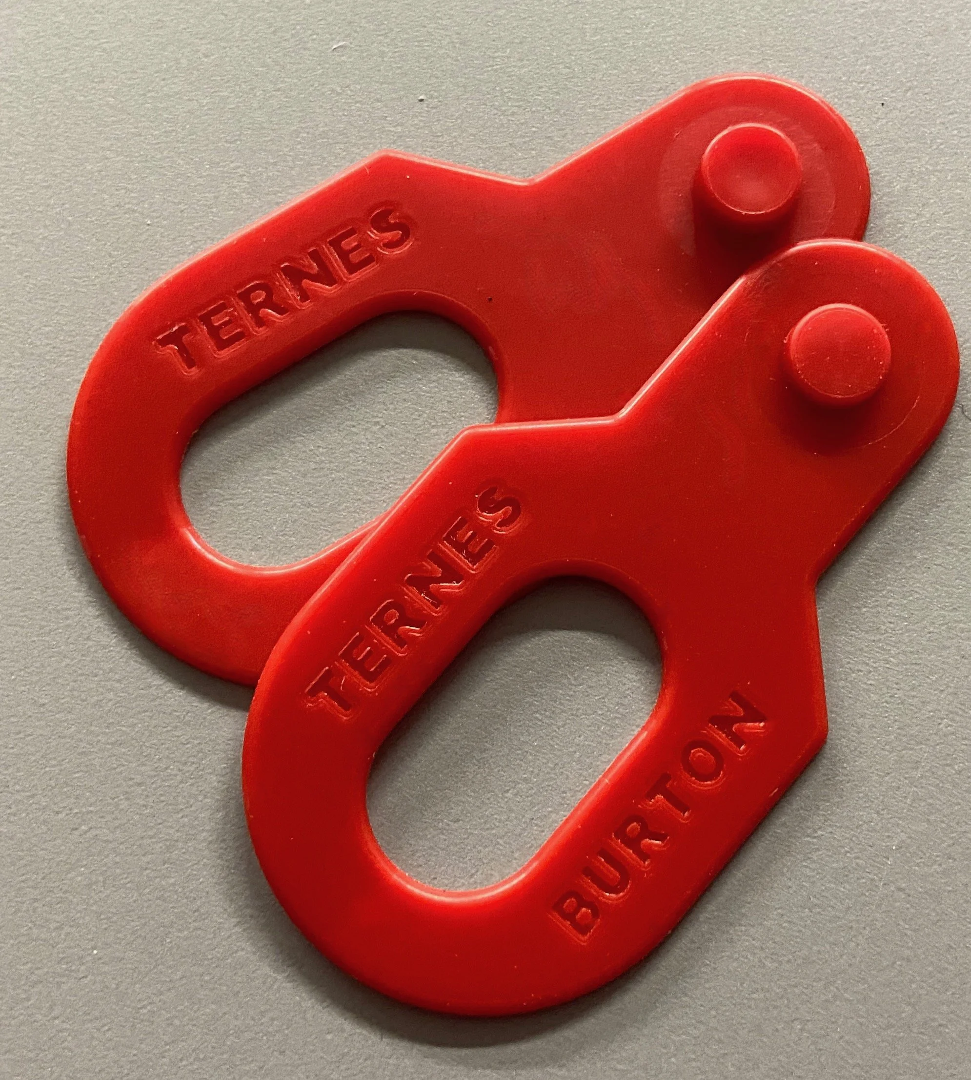 Register Pins 2/25 — Ternes Burton Co. - Register Pins, Stripping Tabs