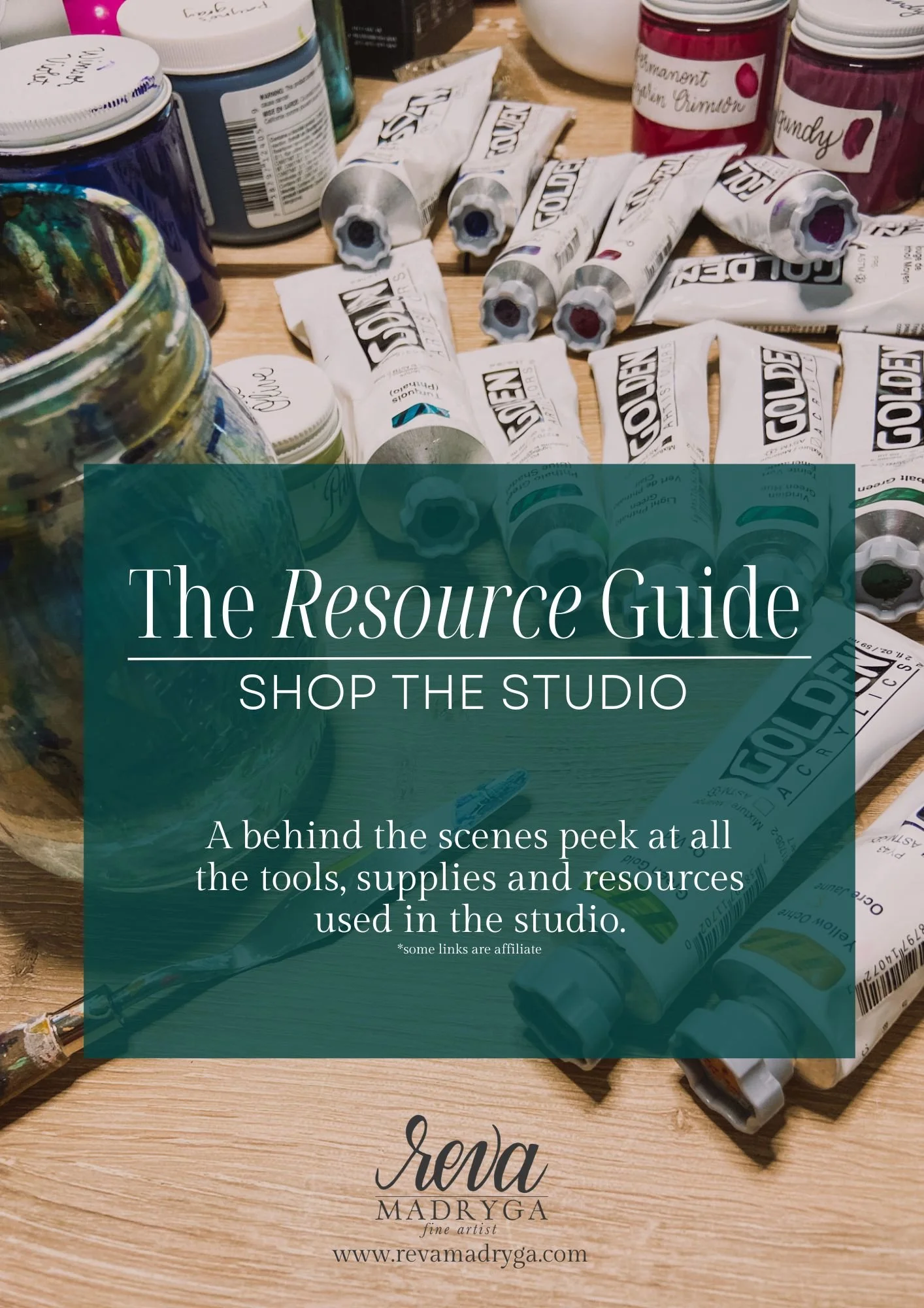 Resource Guide — Reva Madryga | fine artist