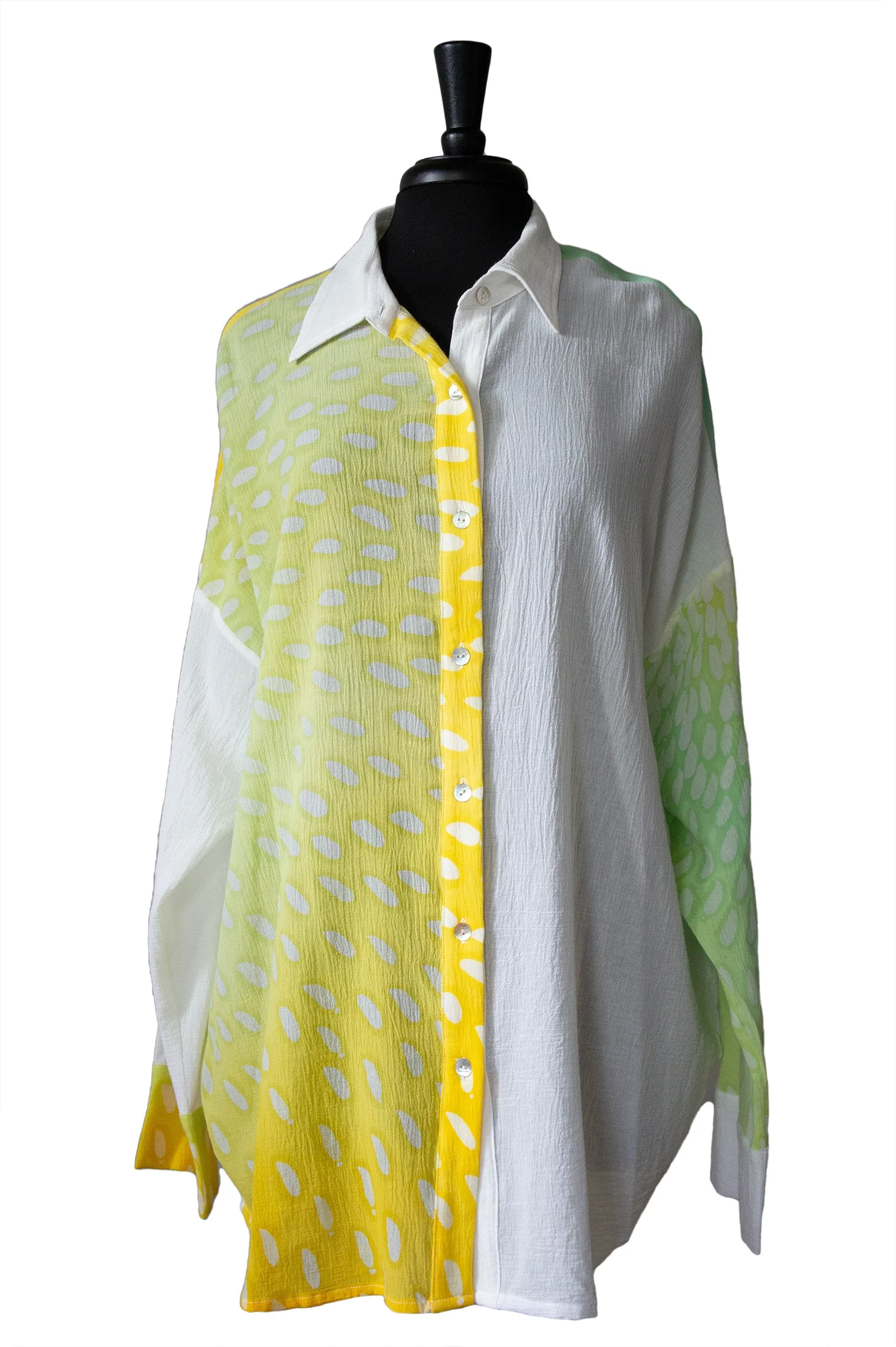 Batik Long Sleeve Silk Shirts — ginapannorfi.comGina Pannorfi