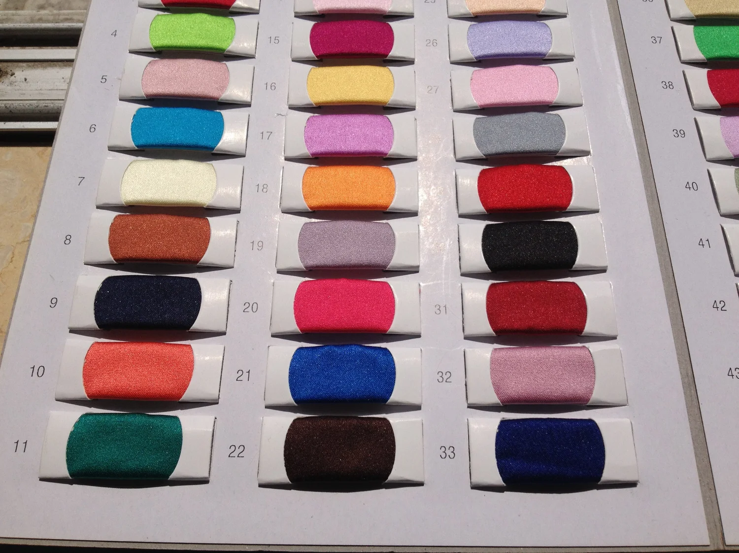Swatches — Jasmine's Bridal Shop