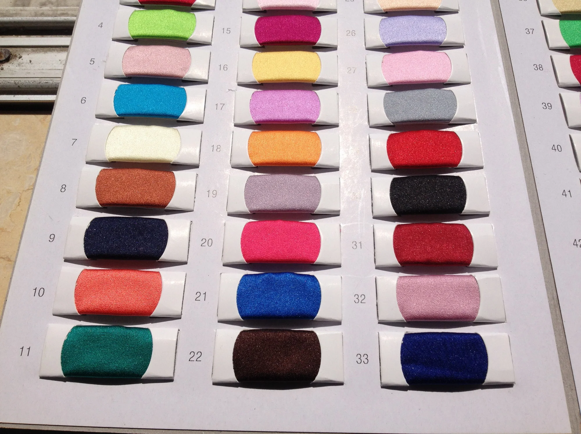 Swatches — Jasmine's Bridal Shop