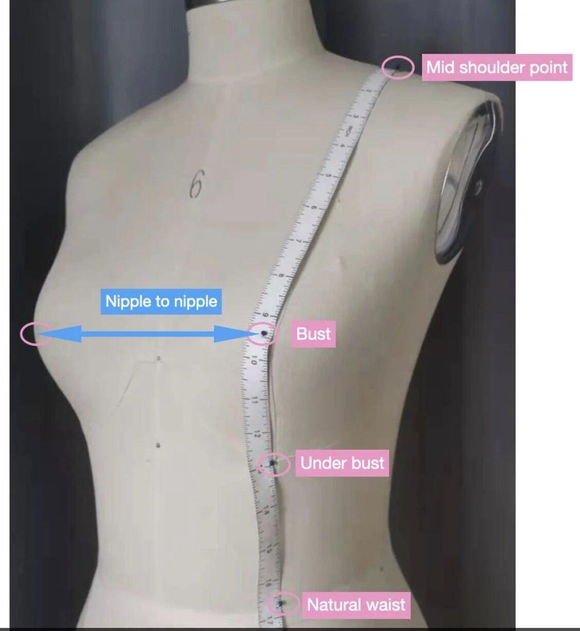 Measurement Guide For Dresses Jasmine s Bridal Shop