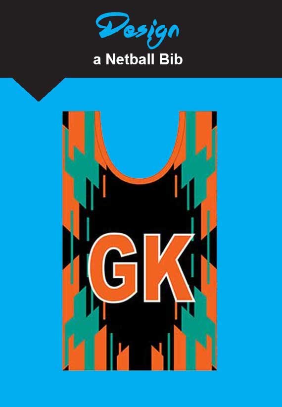 Custom Netball Bibs & Designer Bibs — The Print Shop Sportswear — The ...