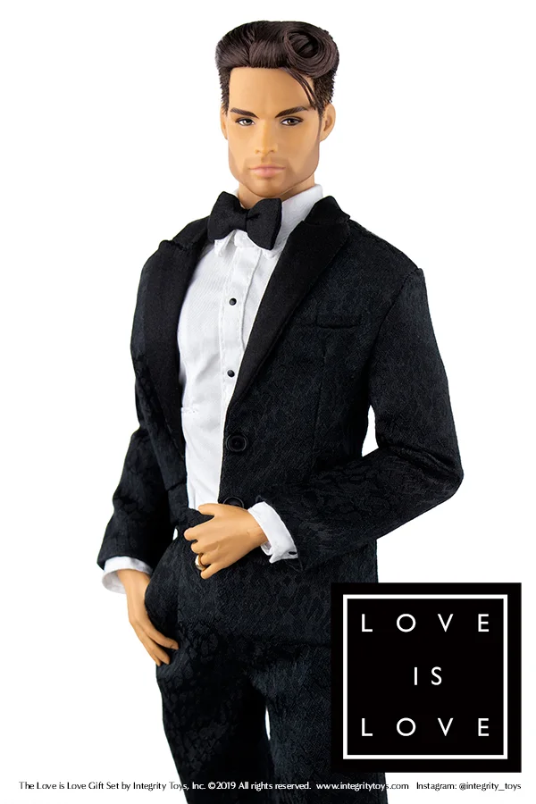Love is Love! The first gay male fashion doll wedding gift set, from ...