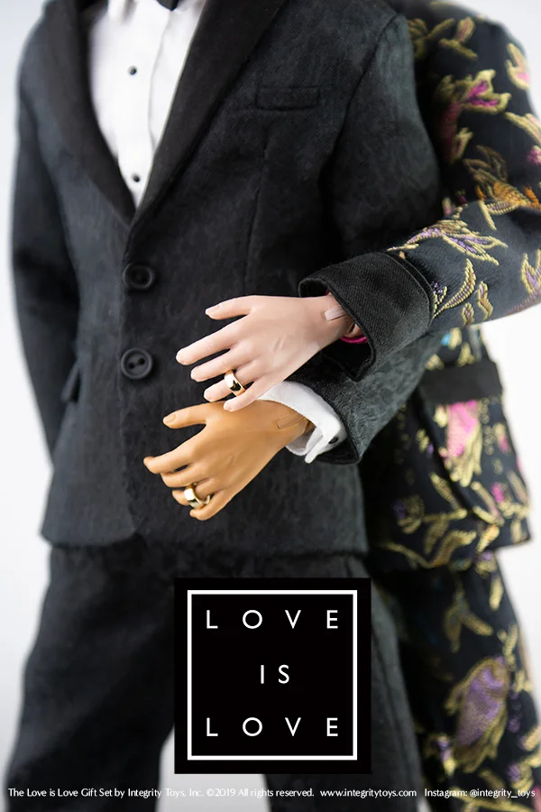 Love is Love! The first gay male fashion doll wedding gift set, from ...