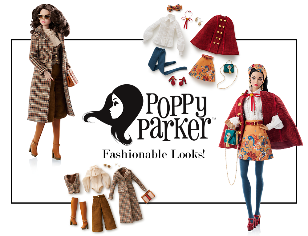 The new W Club year begins with two new fashion packs for Poppy Parker ...