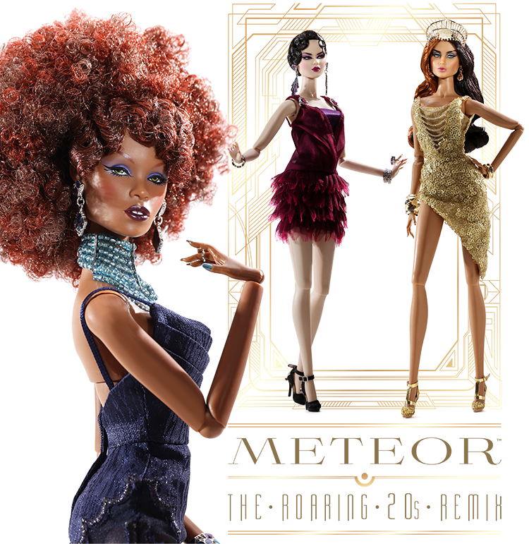 The Meteor club has a Roaring 20s remix moment — Fashion Doll Chronicles