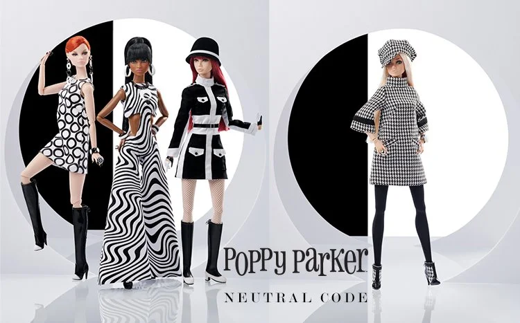 Neutral Code: Poppy Parker goes mod once more! — Fashion Doll Chronicles