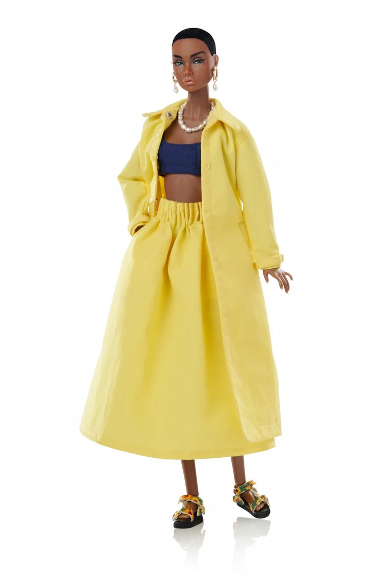 Jason Wu Poppy Parker Spring 2021 pair of dolls — Fashion Doll Chronicles