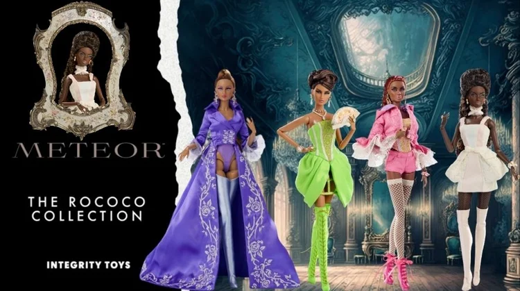 Meteor ladies go to the Rococo Ball! — Fashion Doll Chronicles