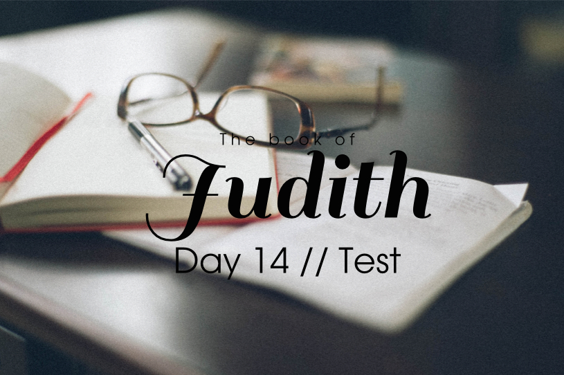 The Book of Judith // Day 14 Test — Heart of Mary