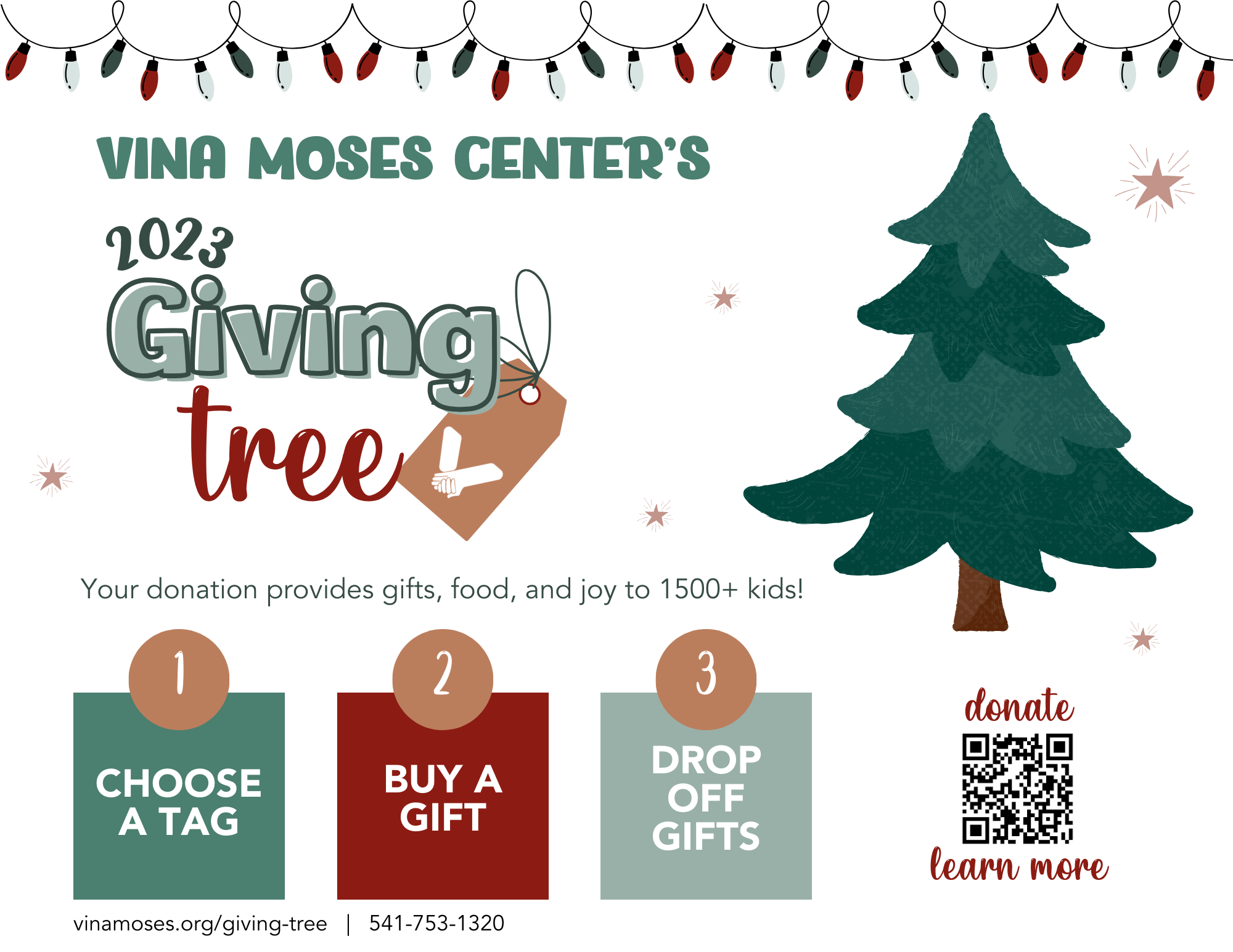 Vina's Giving Tree — Vina Moses Center