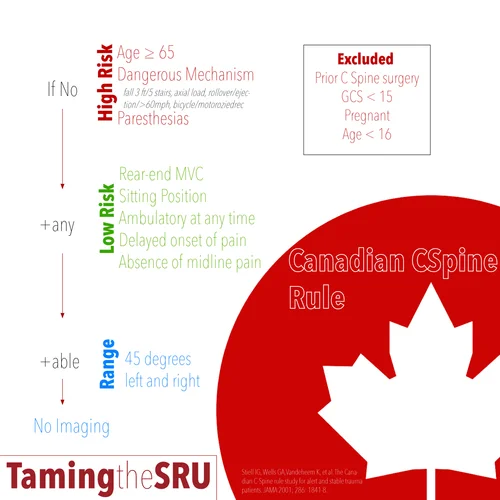 Diagnostics: C-Spine Rules — Taming the SRU