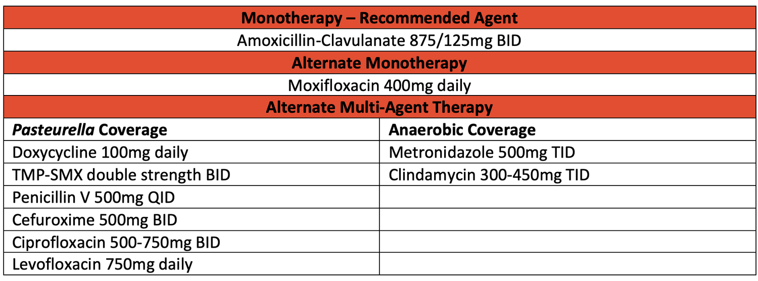 Mastering Minor Care: Dog Bites — Taming the SRU