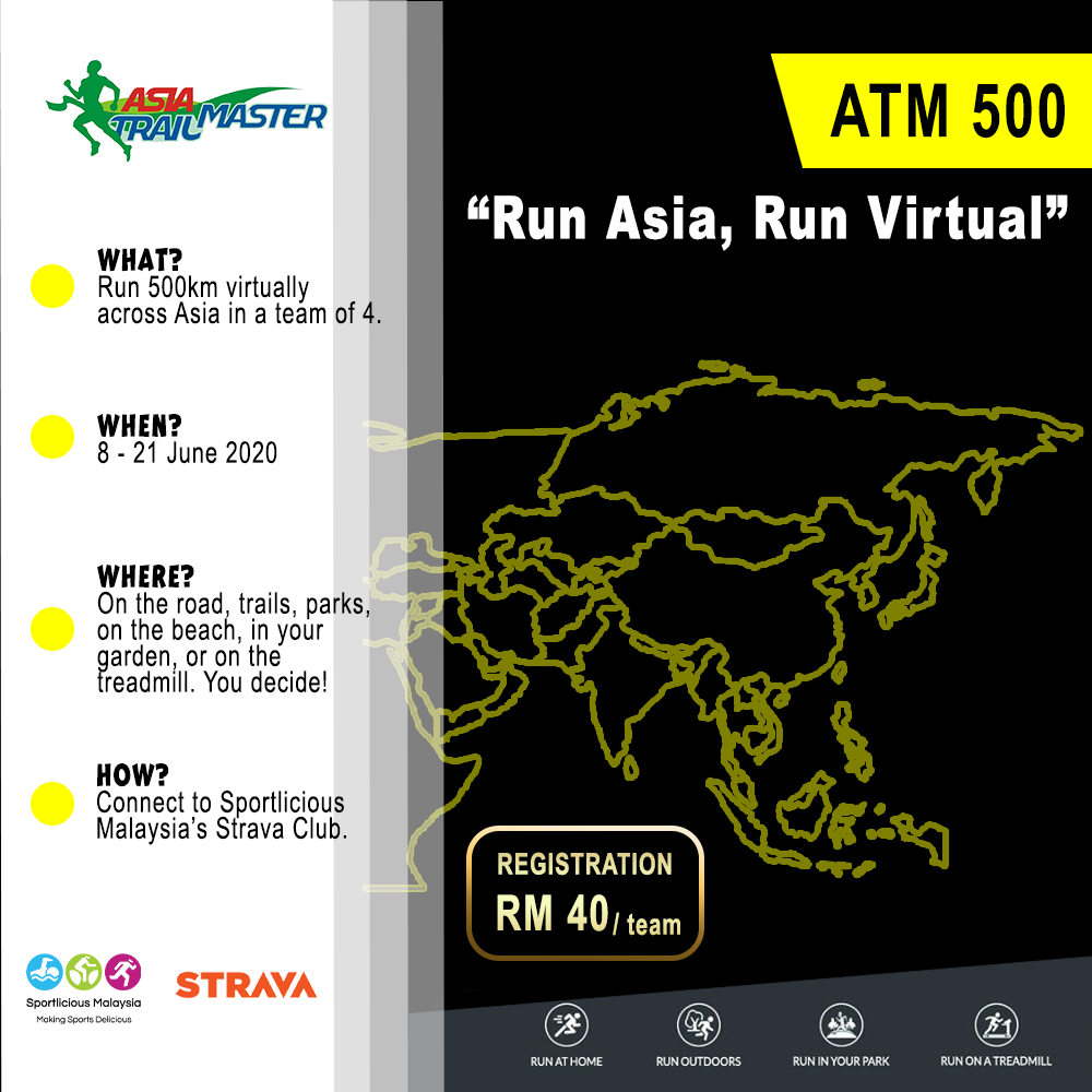 Sportlicious launches ATM 500 - Run Asia, Run Virtual — Asia Trail Master