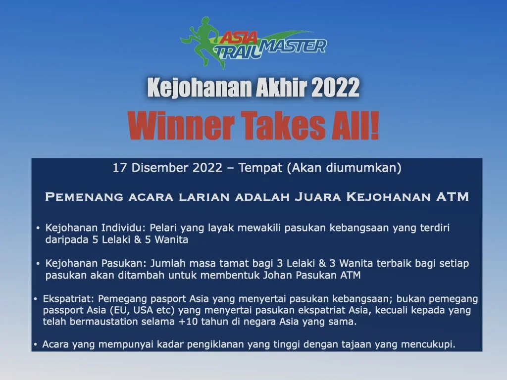 ATM Points System — Asia Trail Master