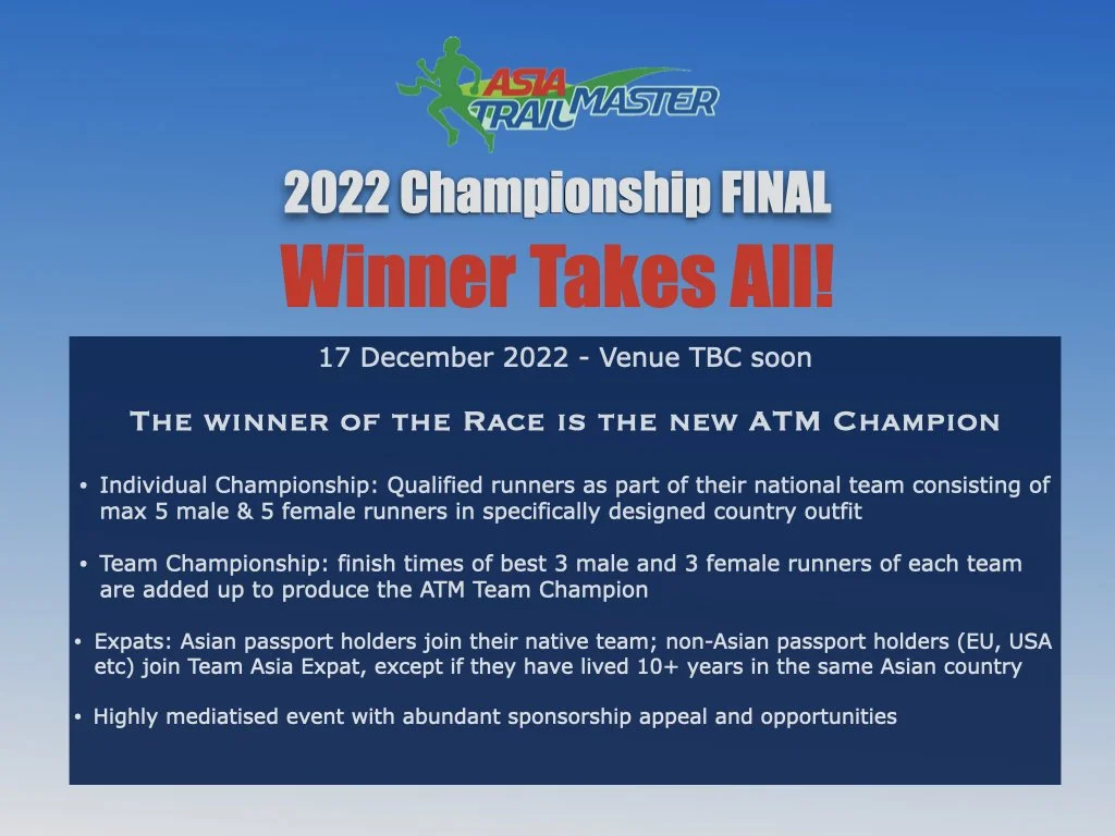 ATM Points System — Asia Trail Master