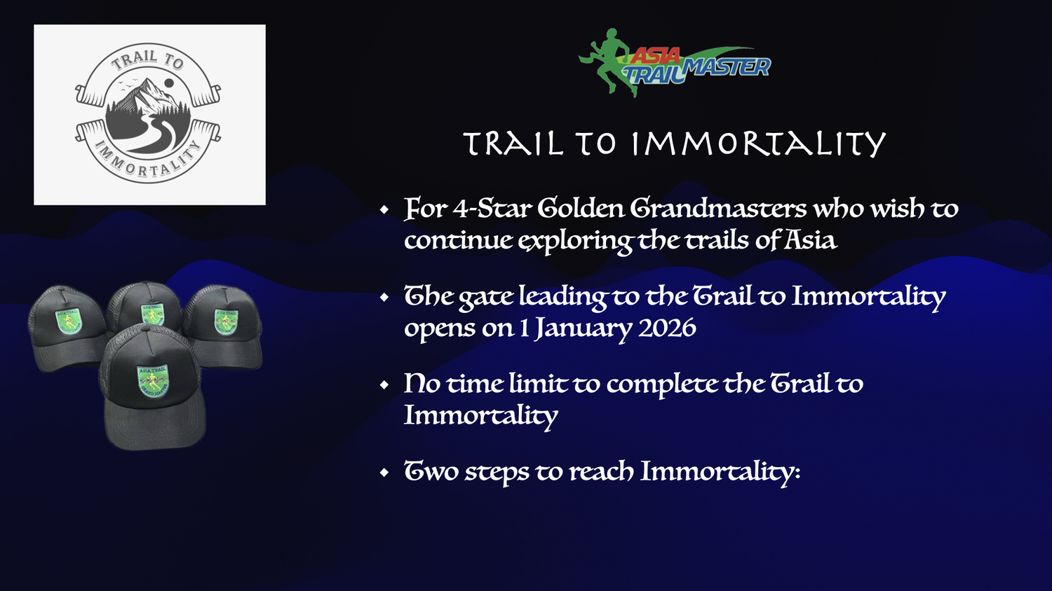 Grandmaster Quest — Asia Trail Master